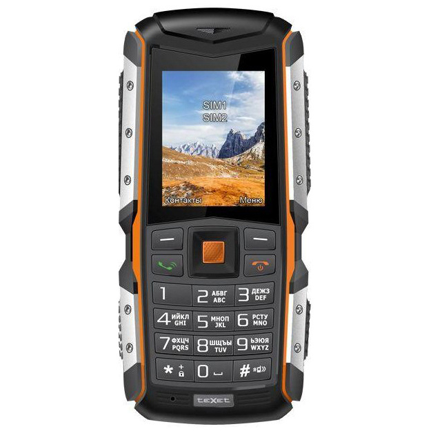 Мобильный телефон teXet TM-513R Black/Silver