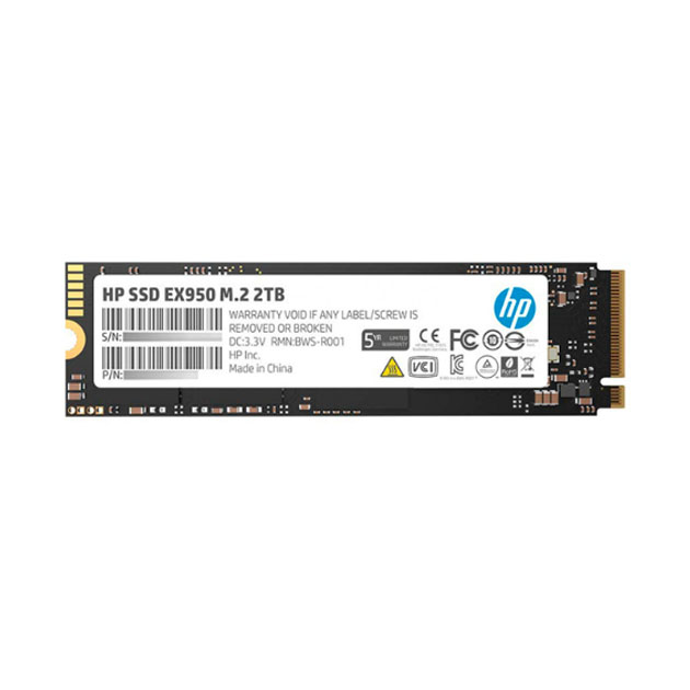 SSD накопитель HP EX950 M.2 2280 2 ТБ (5MS24AA)