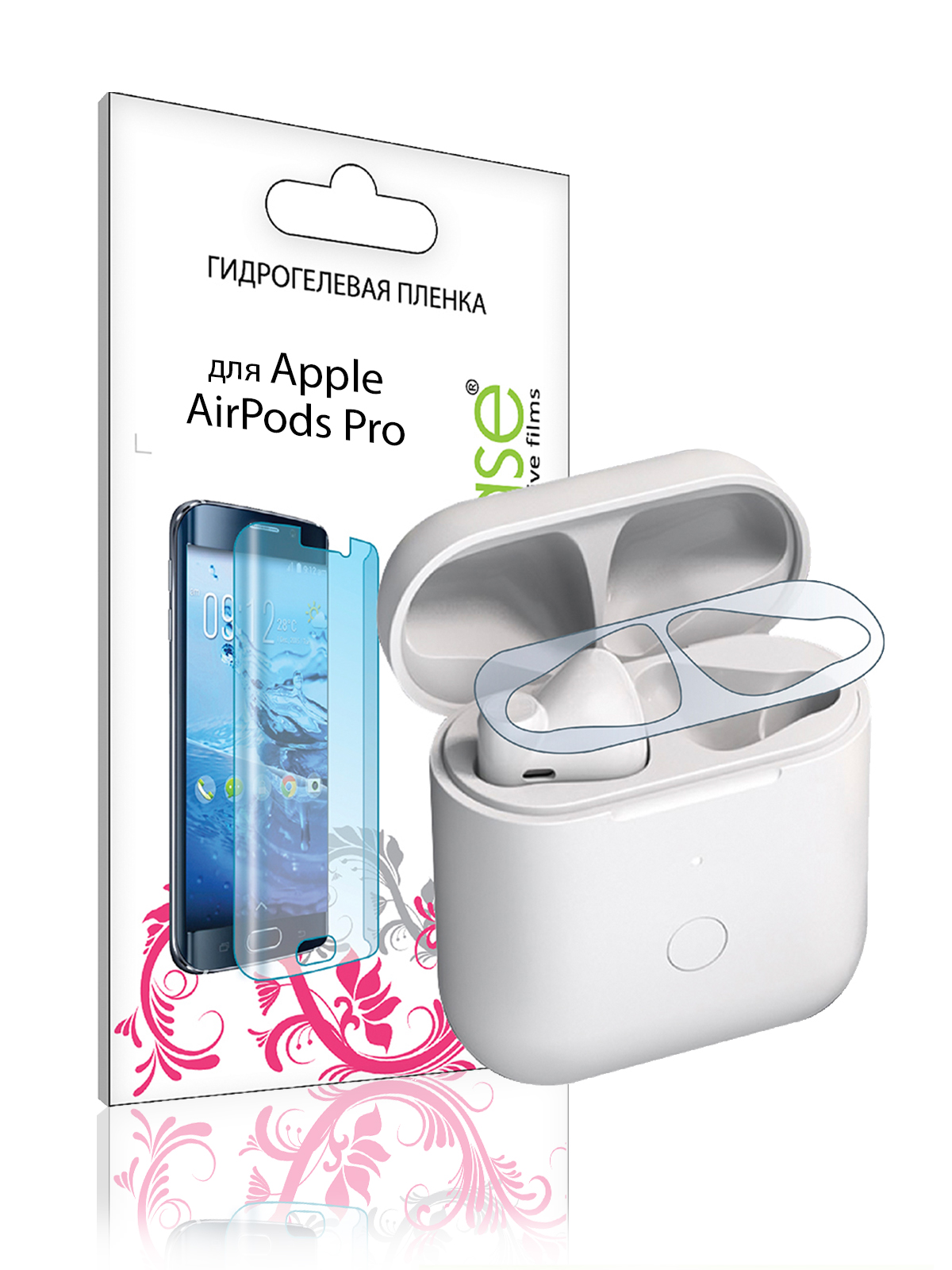 Защитная гидрогелевая пленка luxcase для Apple AirPods Pro