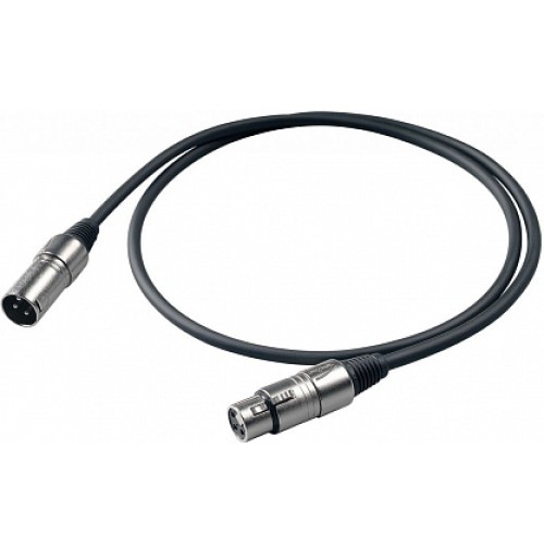 Кабель Proel Jack6.3/XLR мама 3м (BULK250LU3)