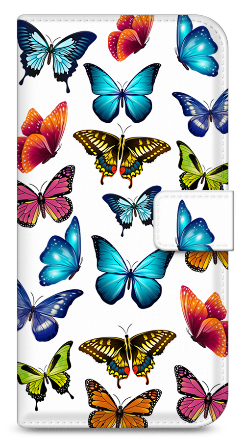 Чехол Awog на Realme C21Y/C25Y "Разные бабочки"