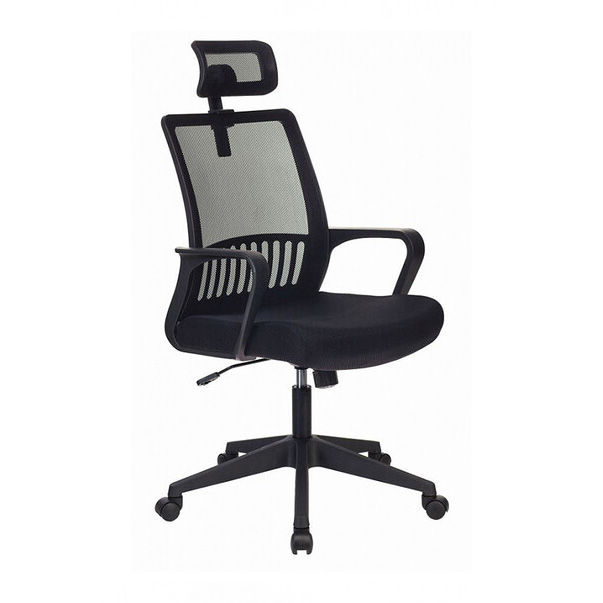 Кресло компьютерное Бюрократ MC-201-H/TW-11, черный