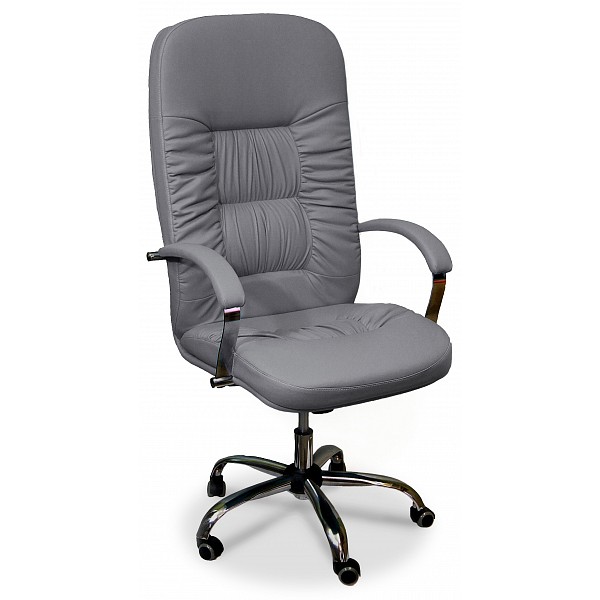 Кресло компьютерное Креслов Болеро темно-серый