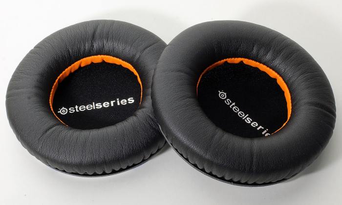 Амбушюры для наушников Steelseries Siberia V2/Siberia V3/Siberia 200 чёрные