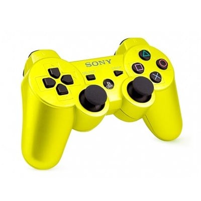 Геймпад NoBrand DualShock 3 для Playstation 3 Yellow (Не оригинал)