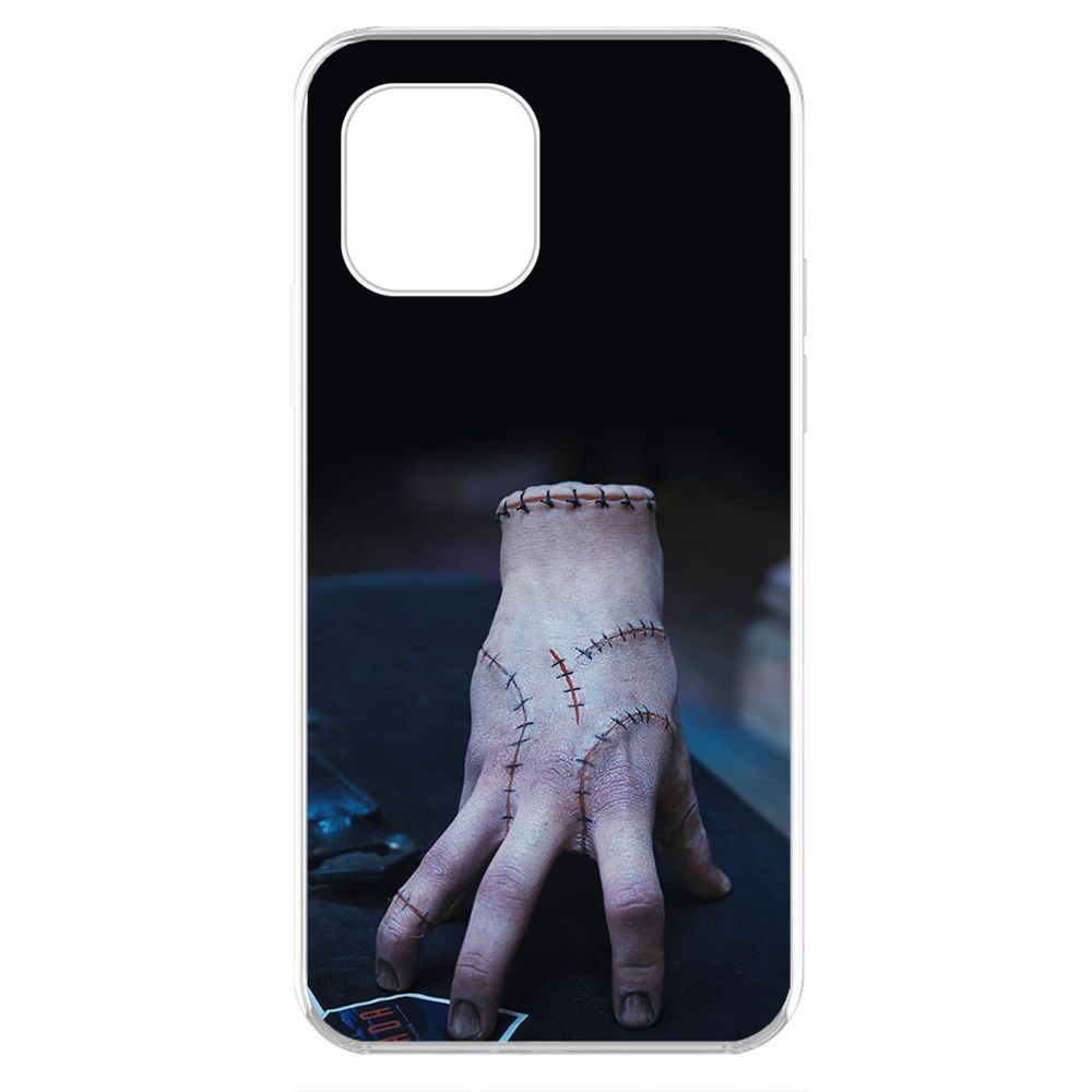 Чехол-накладка Krutoff Clear Case Уэнсдей Аддамс - Вещь для iPhone 11 Pro