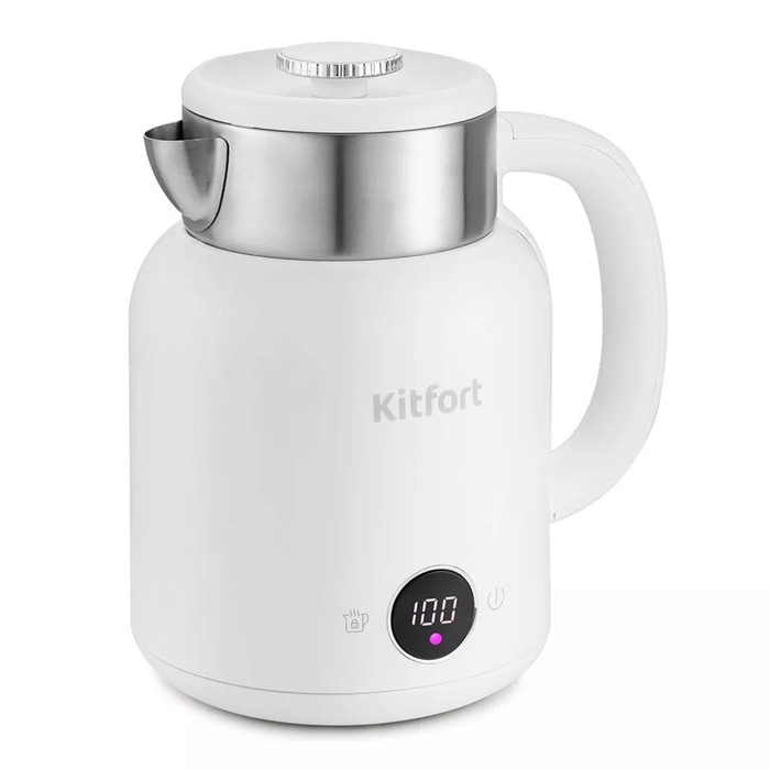 Чайник электрический Kitfort KT-6196-2 1.5 л белый