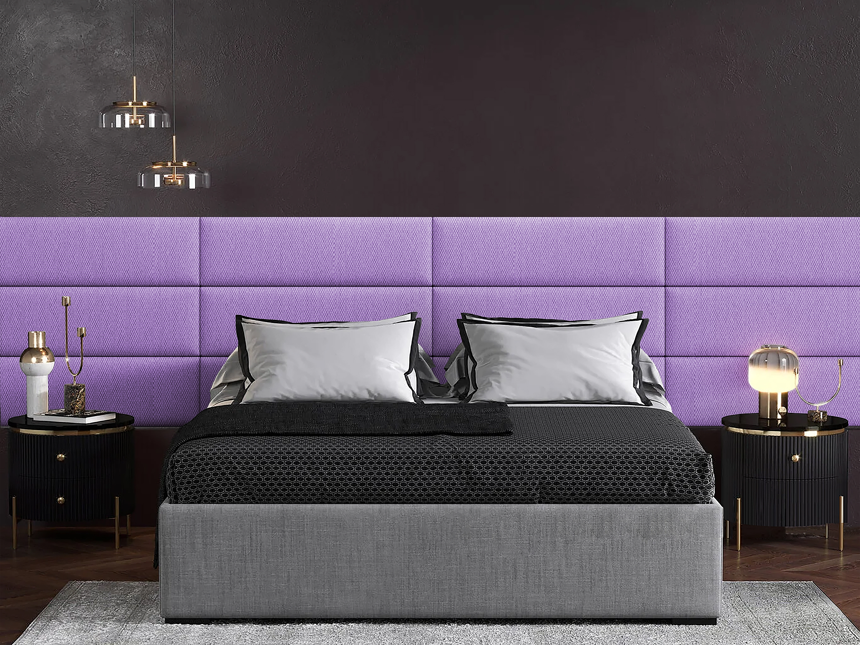 Панель кровати Cabrio Violet 30х100 см 1 шт.