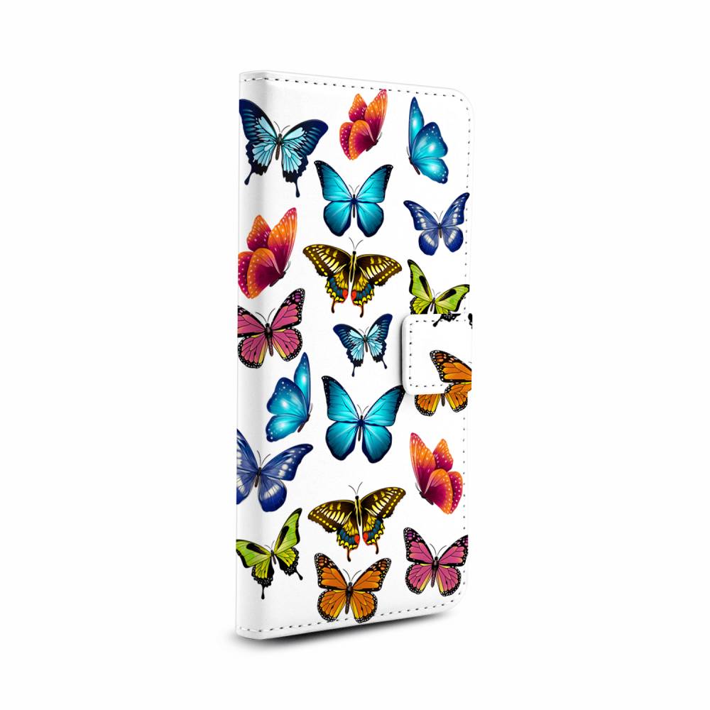 Чехол Awog на Xiaomi Redmi 9 "Разные бабочки"