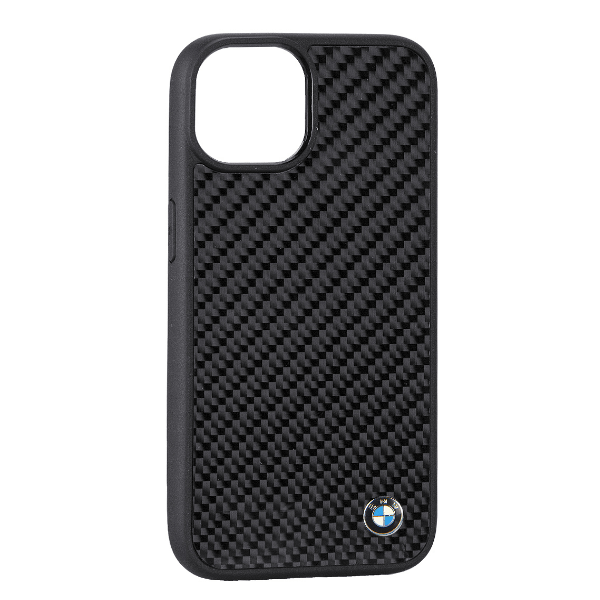 Чехол iPhone 13 BMW Carbon, черный