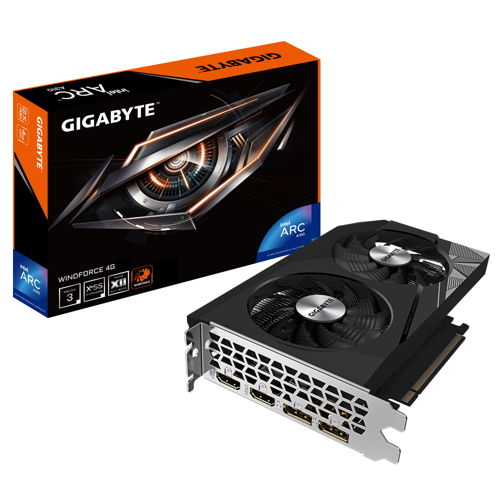 Видеокарта Gigabyte A310 WINDFORCE 4GB 311230