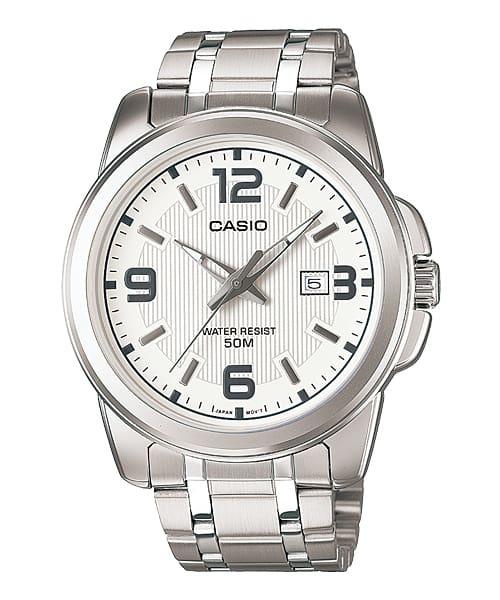 Наручные часы мужские Casio MTP-1314D-7A серебристые