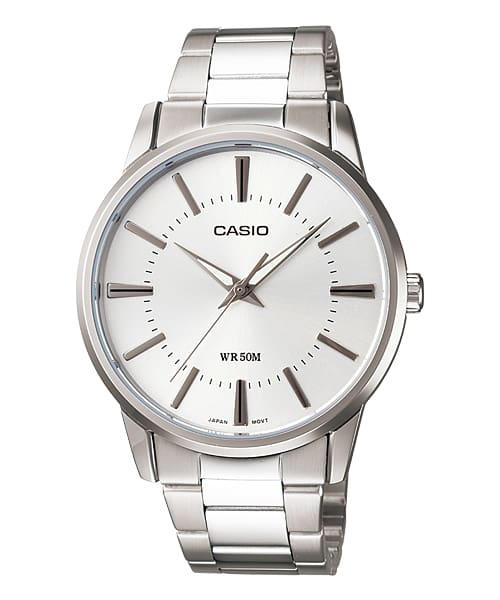 Наручные часы мужские Casio MTP-1303D-7A серебристые