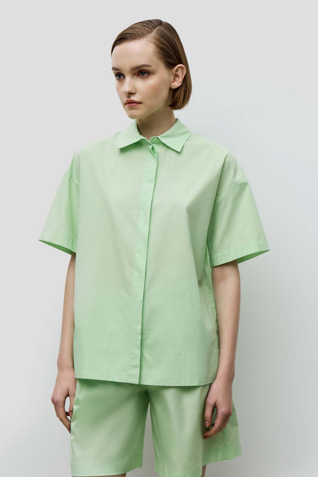 Блуза женская Baon B1923009 зеленая S