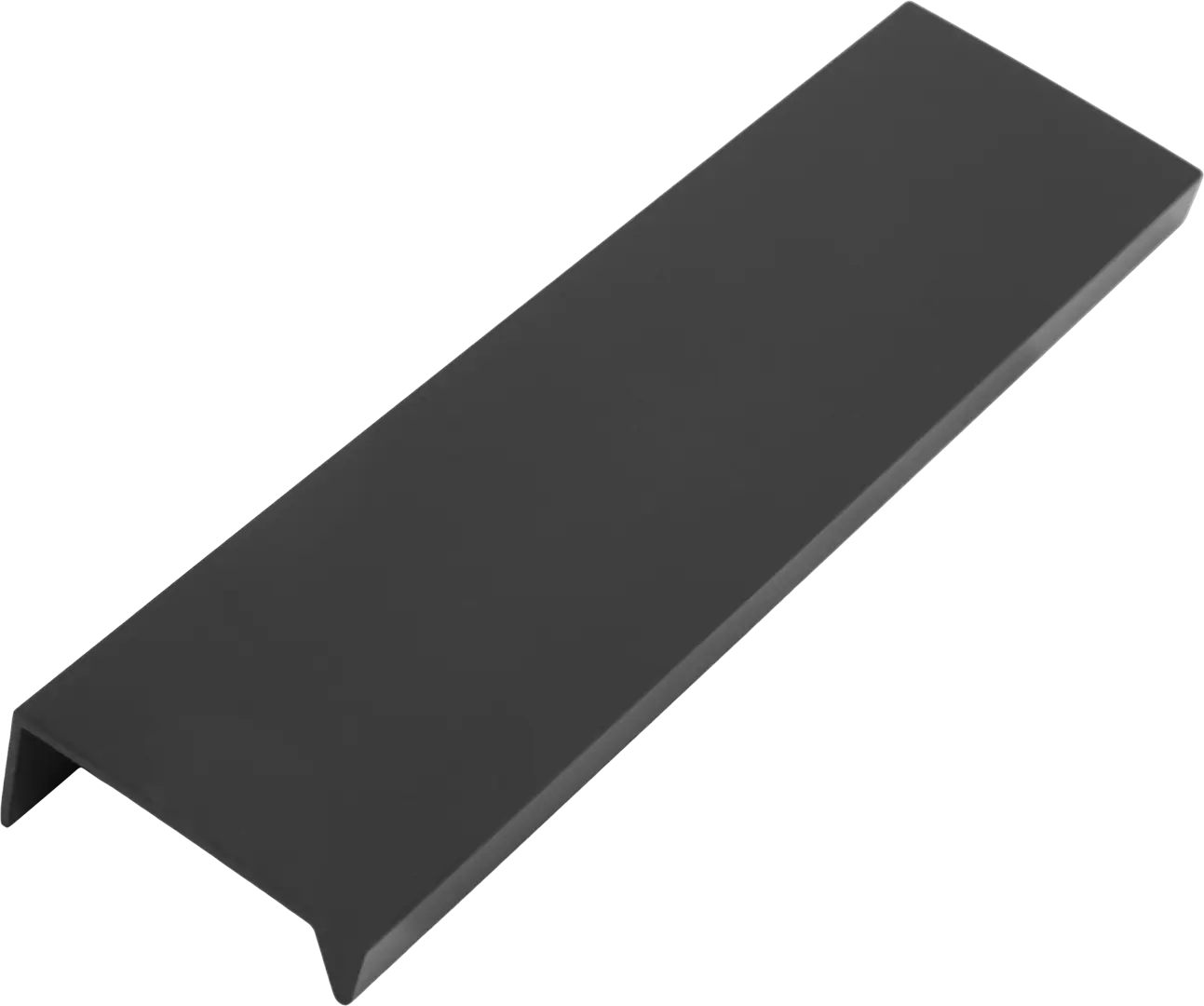 Ручка-профиль CA1 156 мм алюминий, цвет черный