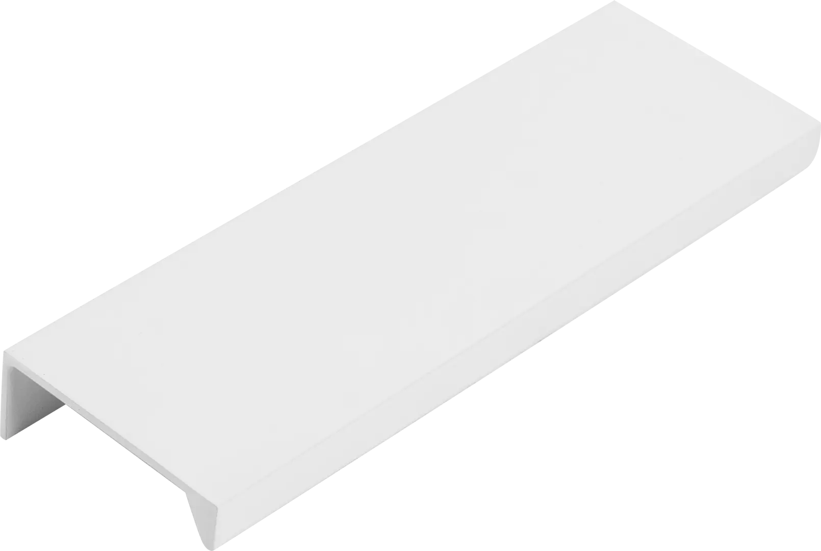 Ручка-профиль CA1 124 мм алюминий, цвет белый