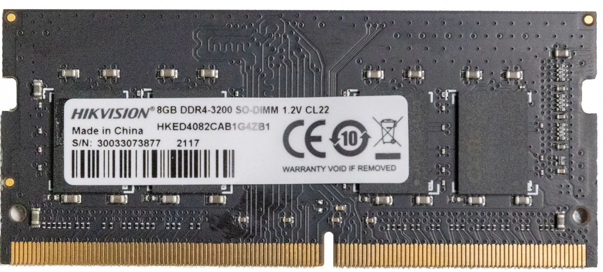 Оперативная память HikVision (), DDR4 1x8Gb, 3200MHz