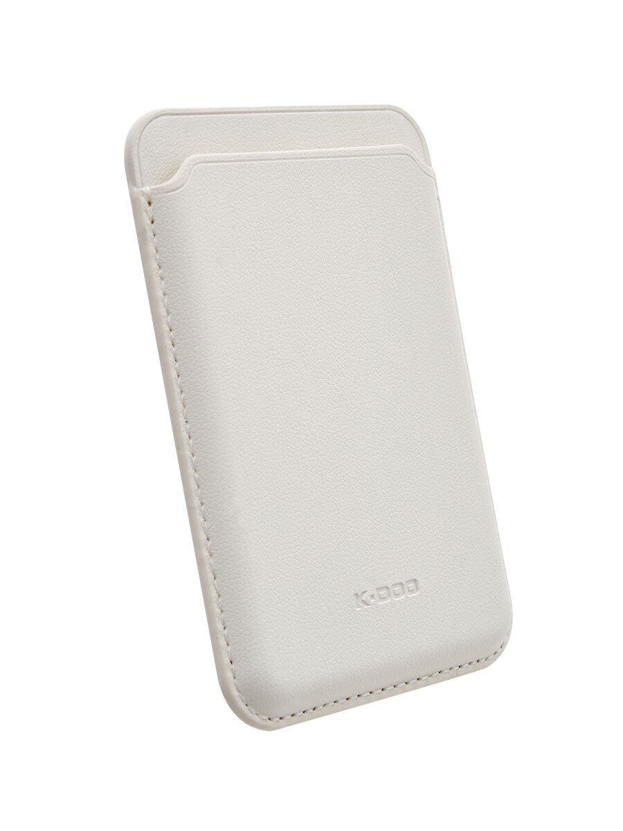 Чехол Magsafe Wallet для Apple iPhone 12 Pro - Белый