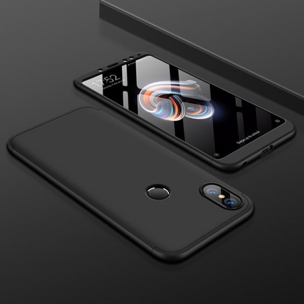 Чехол GKK LikGus 360 градусов для Xiaomi Mi 6X / Mi A2 (Черный)