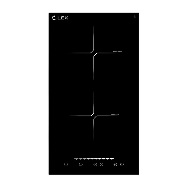Встраиваемая варочная панель индукционная Lex EVI 320-2 BL черный
