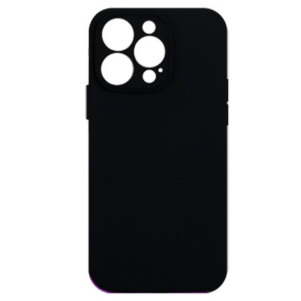 Чехол iPhone 13 Pro Silicone WS, черный