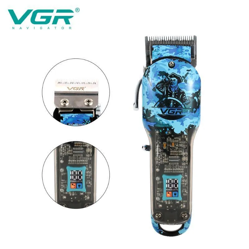 Триммер VGR V-685 синий