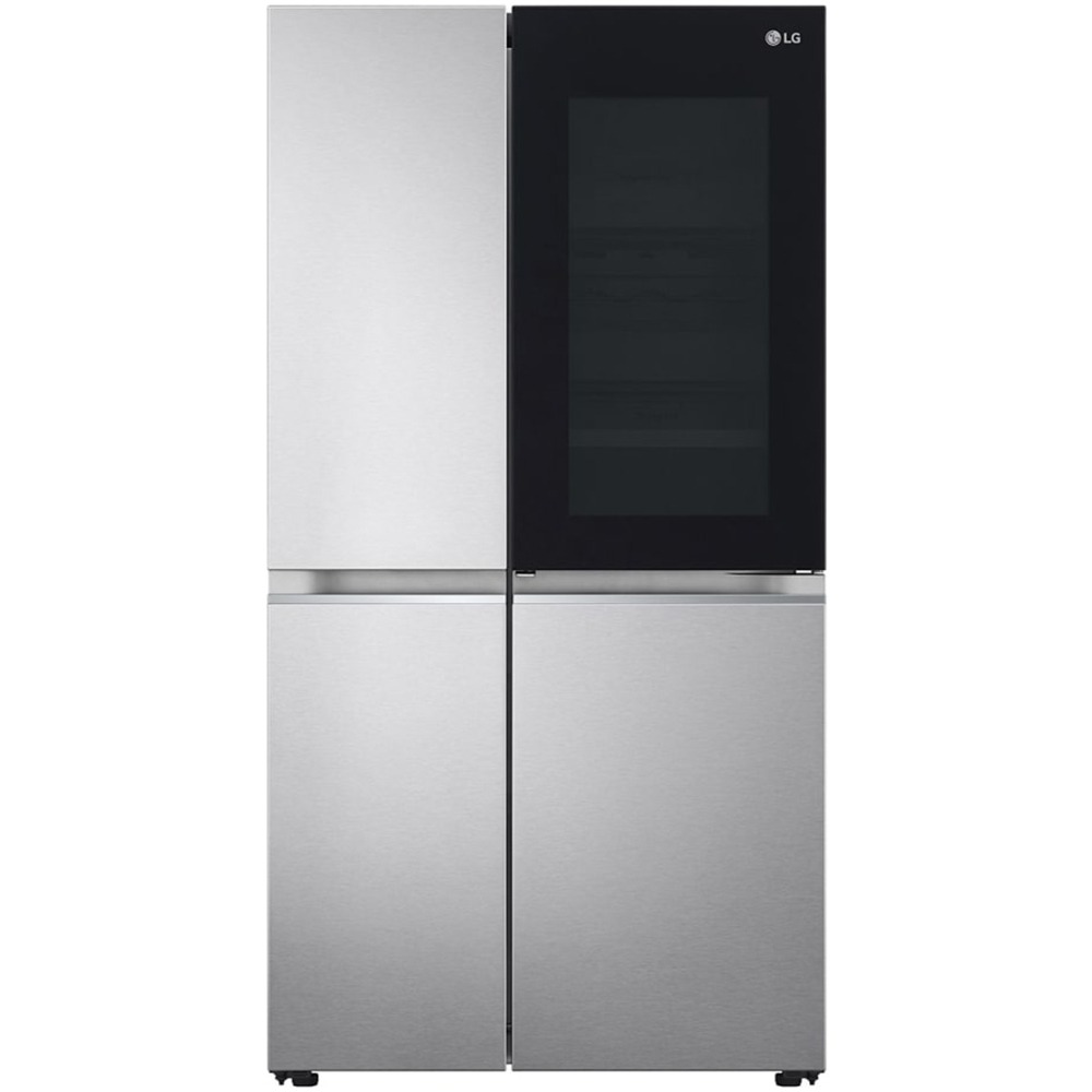 Холодильник LG GC-Q257CAFC серебристый
