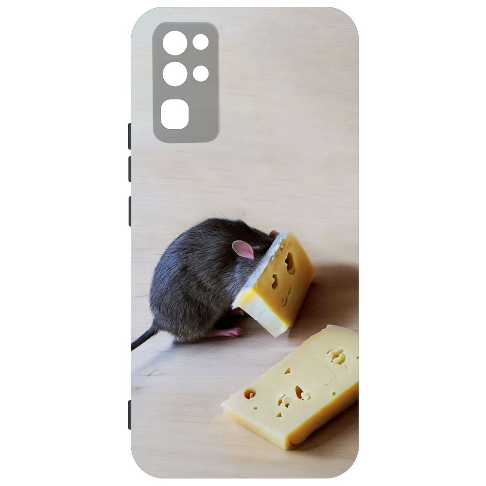 Чехол-накладка Софт Мышь и сыр для Honor 30