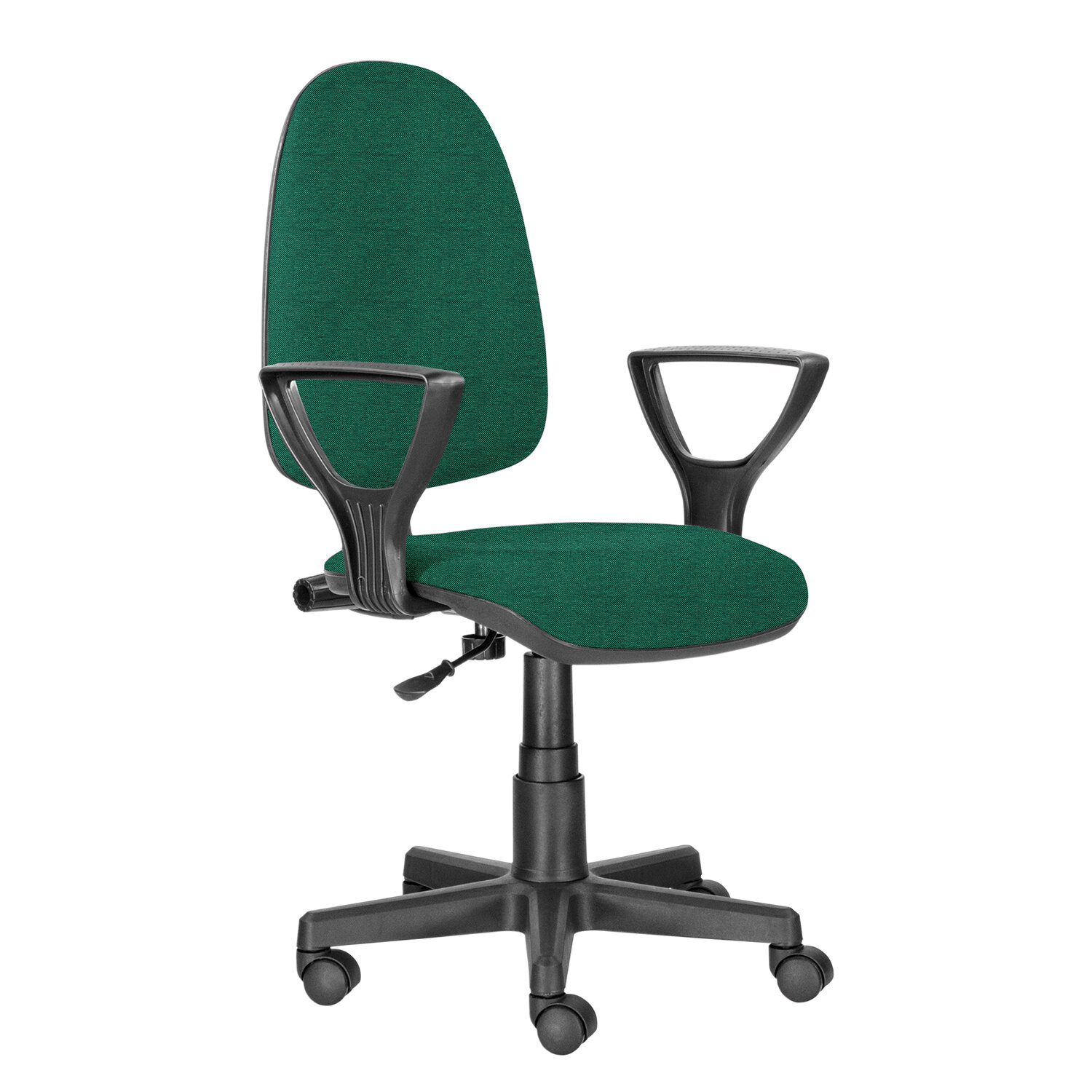 Кресло офисное Brabix "Prestige Ergo MG-311", регулируемая спинка, черно-зеленое
