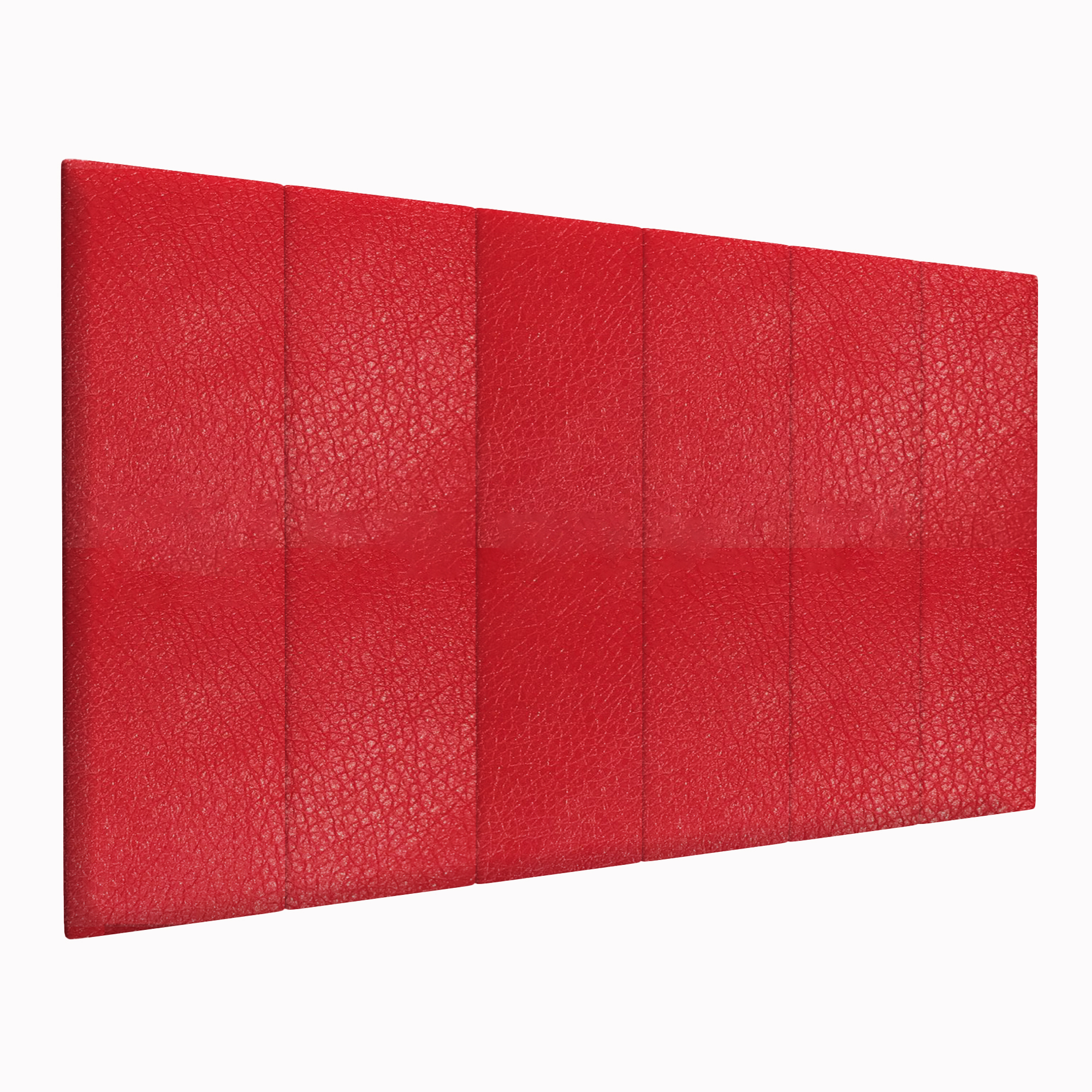 Прикроватная панель Eco Leather Red 30х100 см 1 шт.