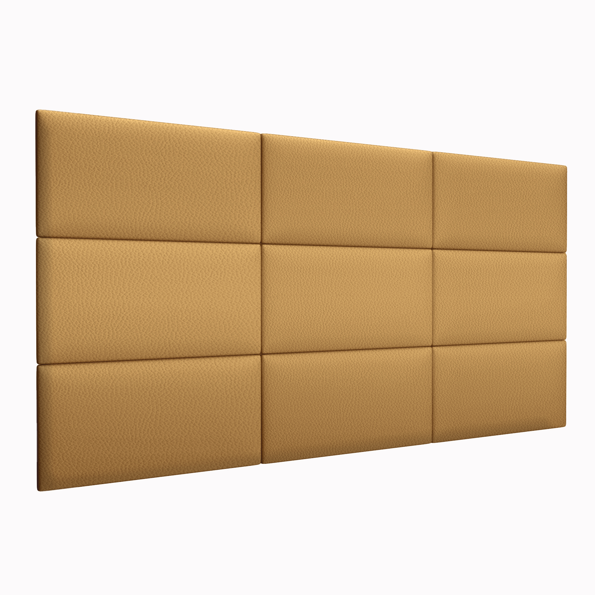 Прикроватная панель Eco Leather Gold 30х60 см 1 шт.