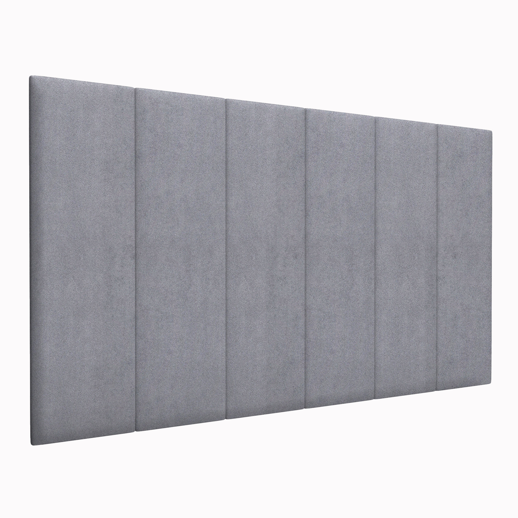 Прикроватная панель Alcantara Gray 30х100 см 4 шт.