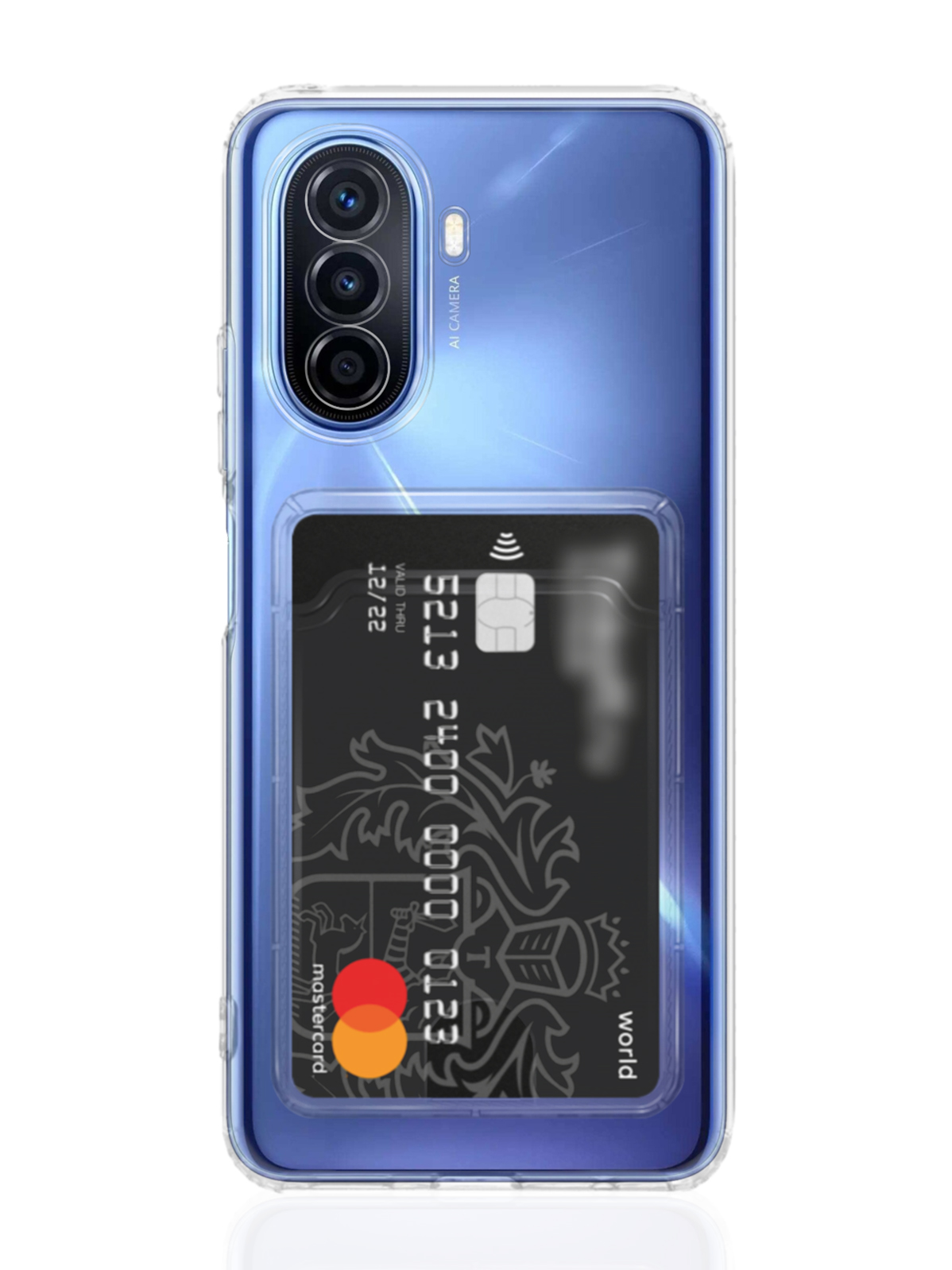 Чехол MustHaveCase с карманом для карт для Huawei Nova Y70/Y70 Plus