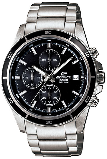 Наручные часы мужские Casio EFR-526D-1A серебристые