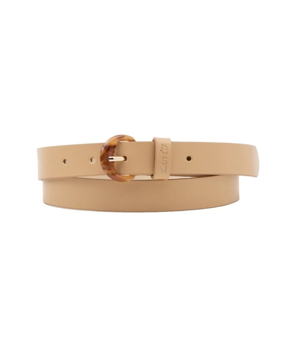 Ремень женский Levi's Women Feminine Shell Belt бежевый, 90 см