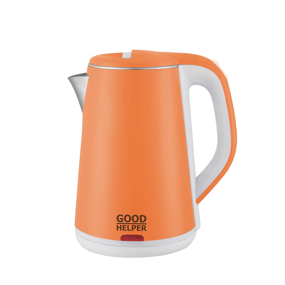 Чайник электрический Goodhelper KPS-182C 1.8 л белый, оранжевый