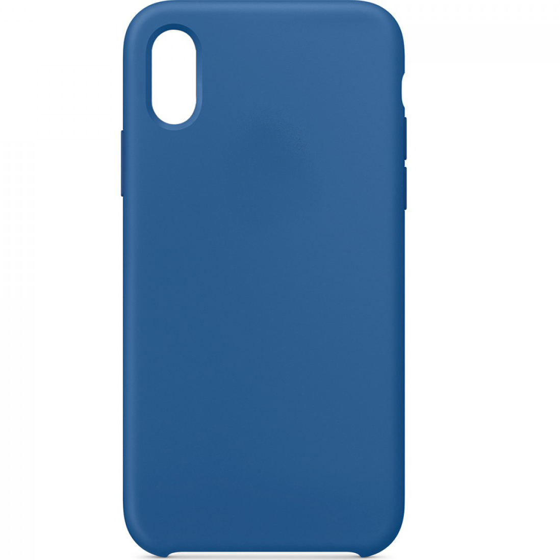 Силиконовый чехол Silicone Case для iPhone XR, глубокий синий