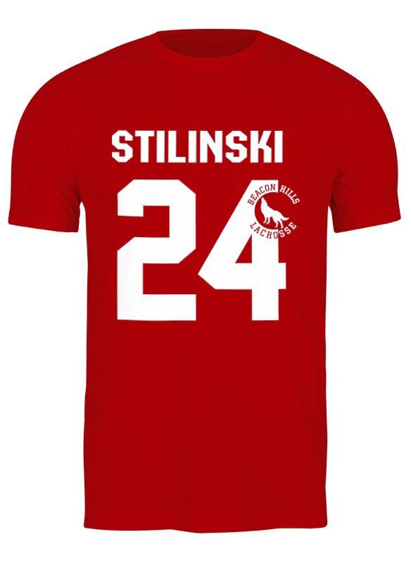 Футболка мужская Printio Stilinski 24 красная M