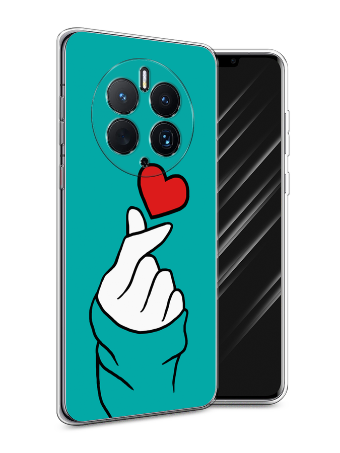 Чехол Awog для Huawei Mate 50 Pro "Маленькое сердечко"