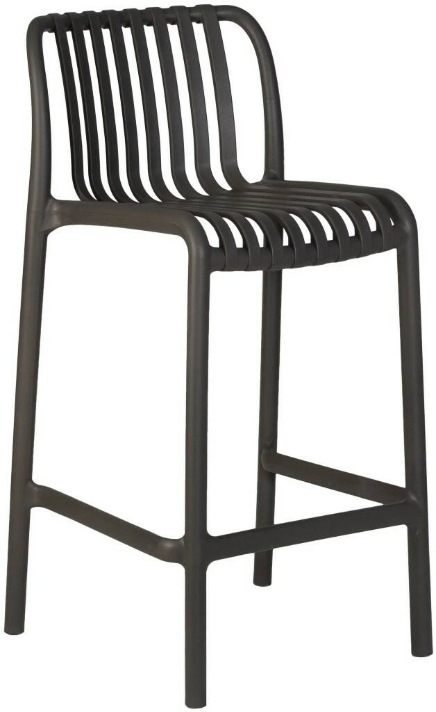 Полубарный стул DOBRIN, темно-серый