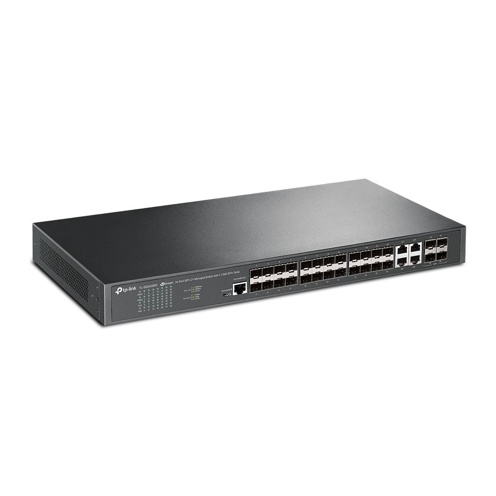 Коммутатор TP-Link TL-SG3428XF Black