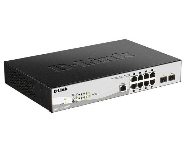 Коммутатор D-Link DGS-1210-28P/ME/B2A Black