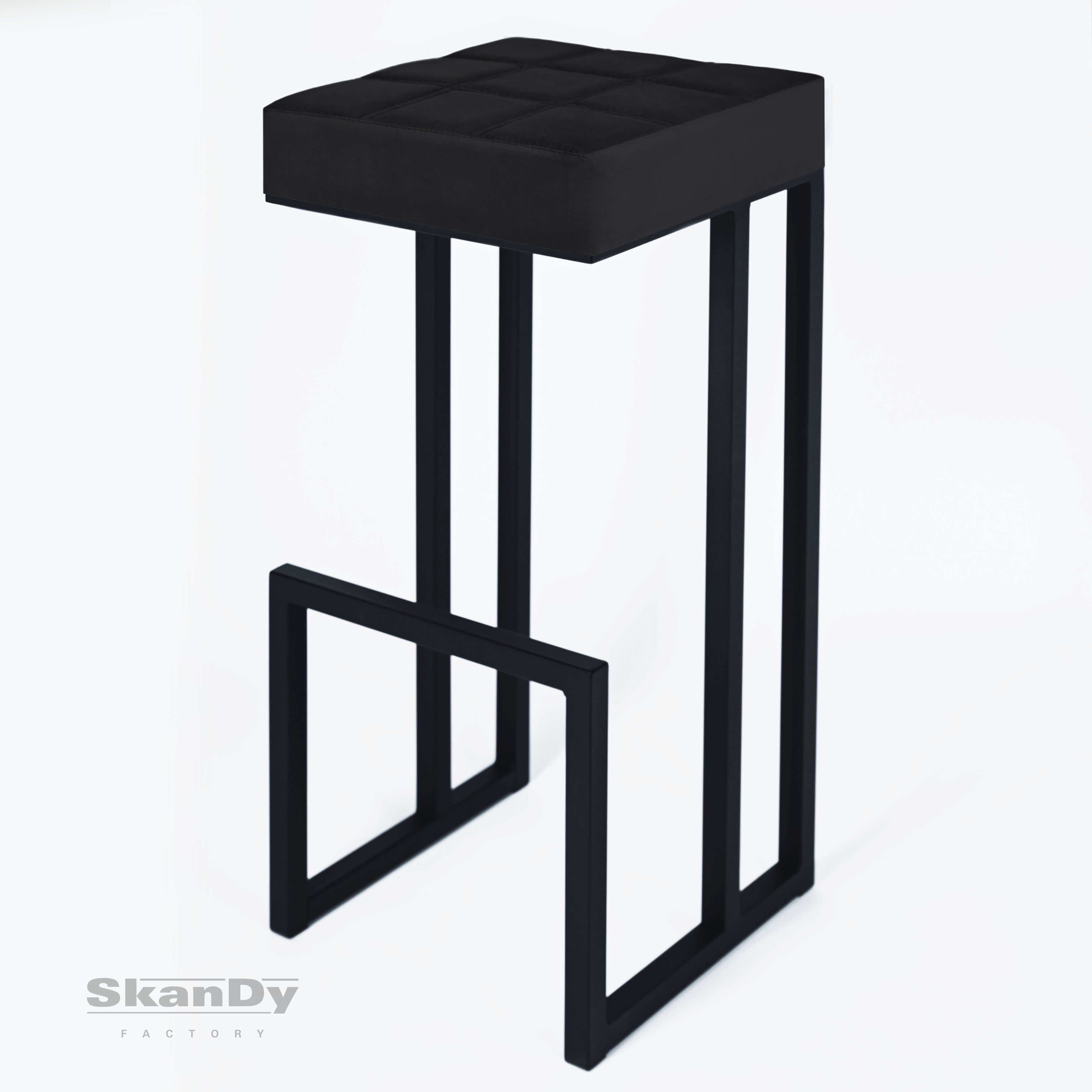 Барный стул Джаз SkanDy Factory, 81 см, разборный, черный