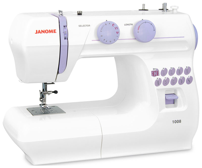 Швейная машина Janome 1008 326763 белая