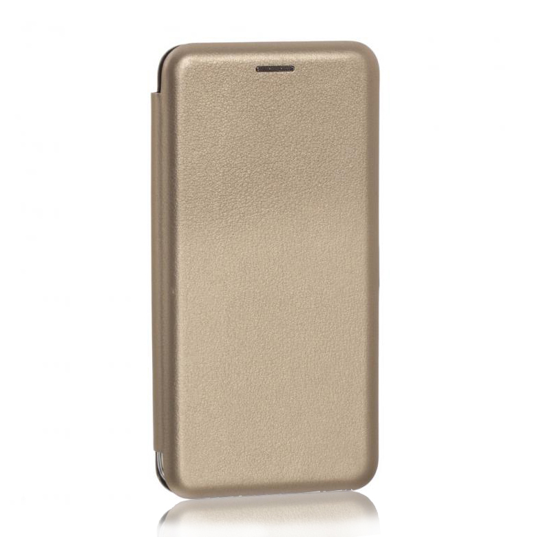 Чехол книжка для Xiaomi Mi Pocco X3 NFC золотая