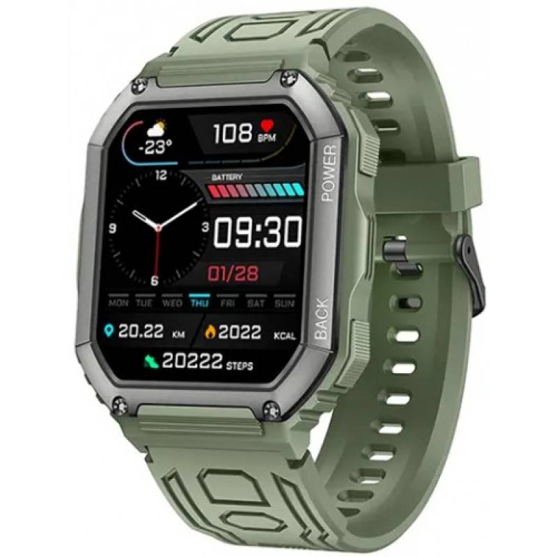 Смарт-часы BandRate Smart BRSKR06GNGN зеленый (1314284)