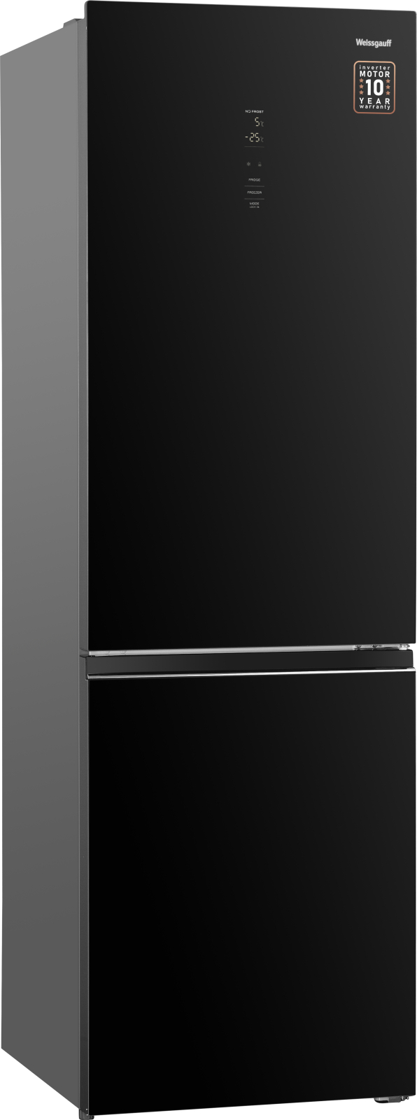 Холодильник Weissgauff WRK 185 Total NoFrost Inverter Black G черный
