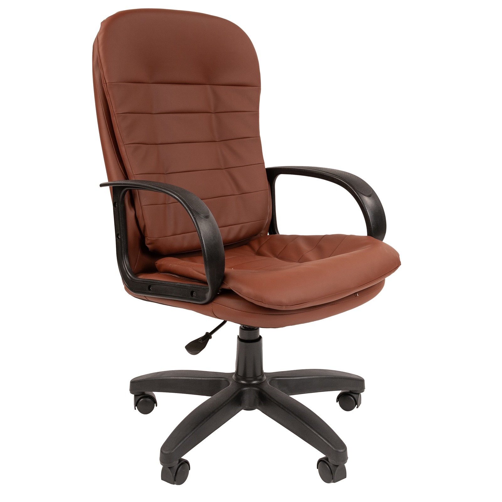 Компьютерное кресло Стандарт СТ-95 экокожа, коричневый