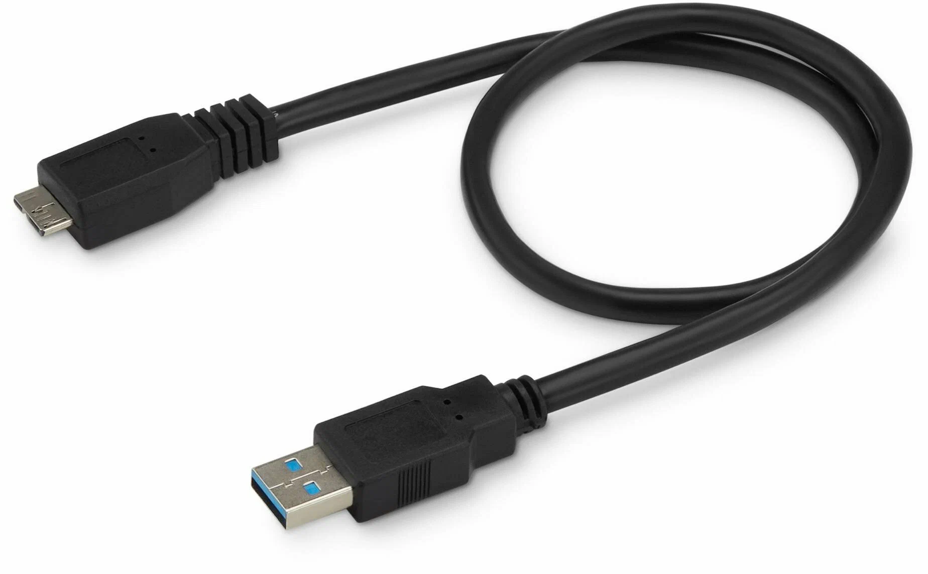 Кабель Buro MK30-AM-0.5 USB - micro USB 0.5 м, черный
