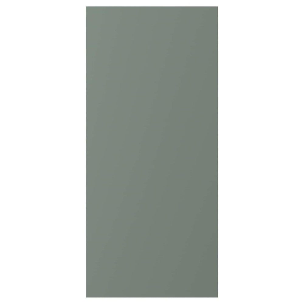 Мебельный фасад IKEA БОДАРП 604.356.79 серо-зеленый 39x86 см